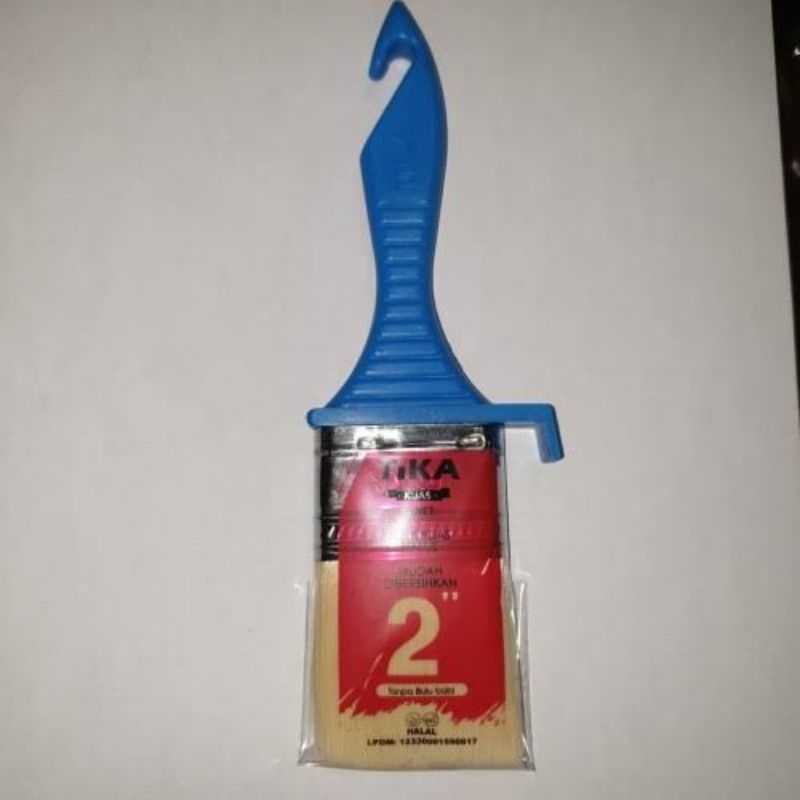 Jual Kuas Tika 2 Inch Kuas Sintetis TIKA Gagang Biru Kuas Halal ...