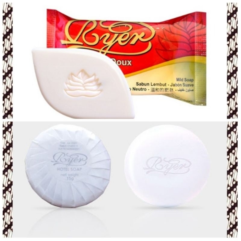 Jual PAKET 1 KG - RYER SAVON DOUX Sabun Hotel HARUM | Shopee Indonesia