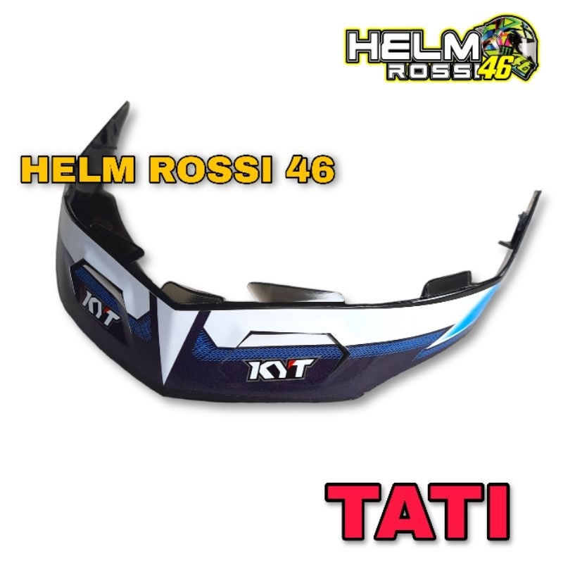 Jual Spoiler 3D KYT TT COURSE TTC Motif Dalla Porta Leopard Jaume Masia ...