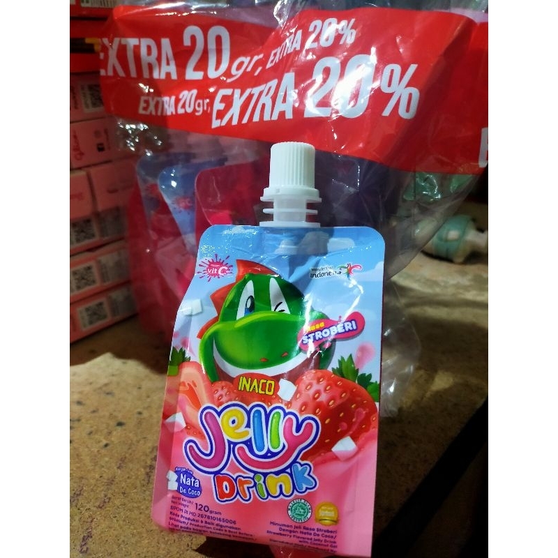 Jual Inaco Jelly Drink Nata De Coco 120ml x 5 Pcs | Shopee Indonesia
