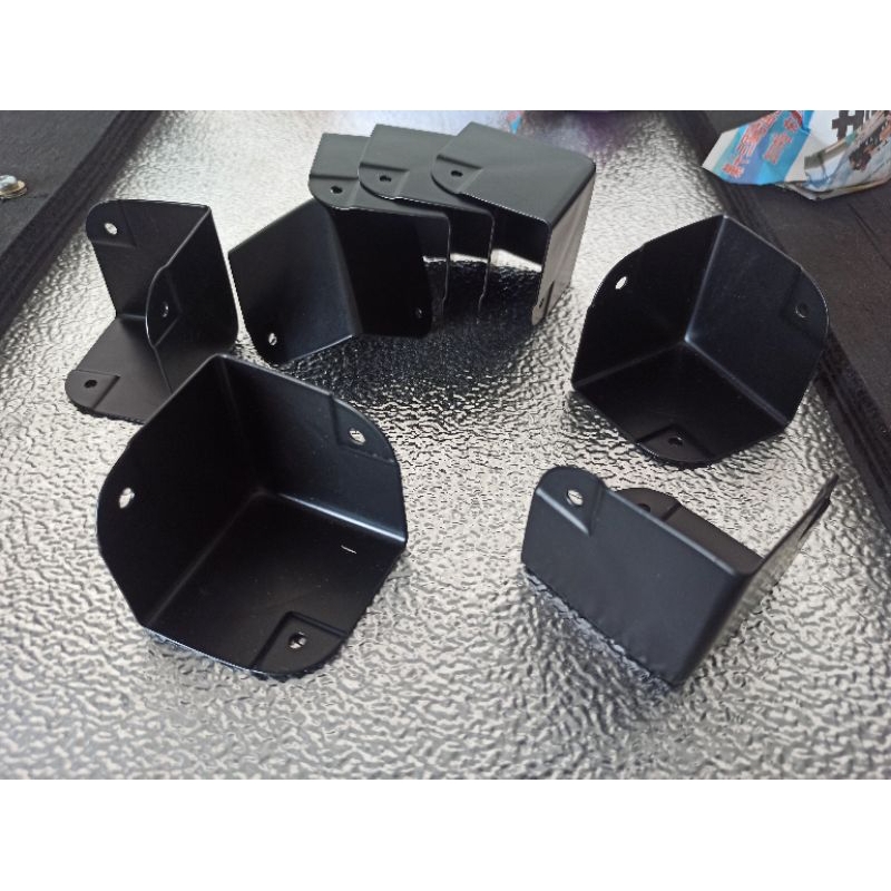 Jual Corner / Pojokan model kotak besar uk. 5*5*5 segi Hitam: 8pcs ...