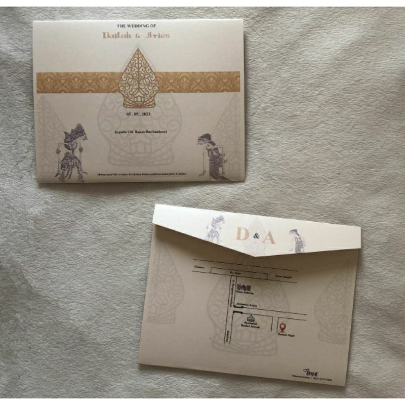 Jual Undangan Pernikahan tema jawa,adat jawa, undangan nikah murah ...