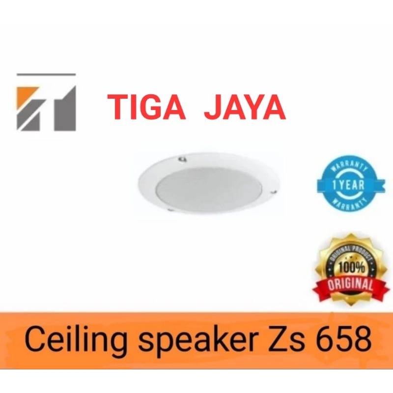 Jual Speaker Ceiling Plafon TOA ZS 658 R 658R 6W Gantinya Tipe ZS 646R | Shopee Indonesia