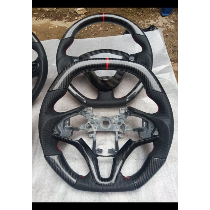 Jual STIR HONDA JAZZ GK5 HRV carbon type r MODEL TYPE R STEER HONDA ...