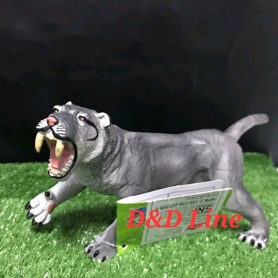 Jual Figure Sabertooth Tiger Ice Age Hewan Singa Purba Saber Toothed ...