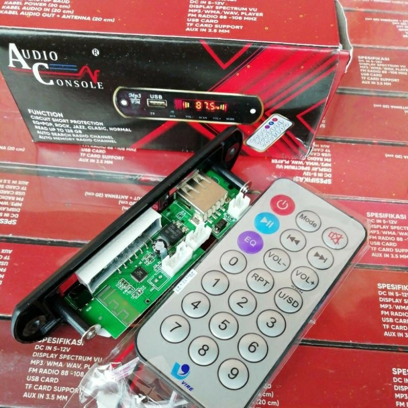 Jual Modul Kit MP3 Bluetooth FM Radio SD Card | Shopee Indonesia