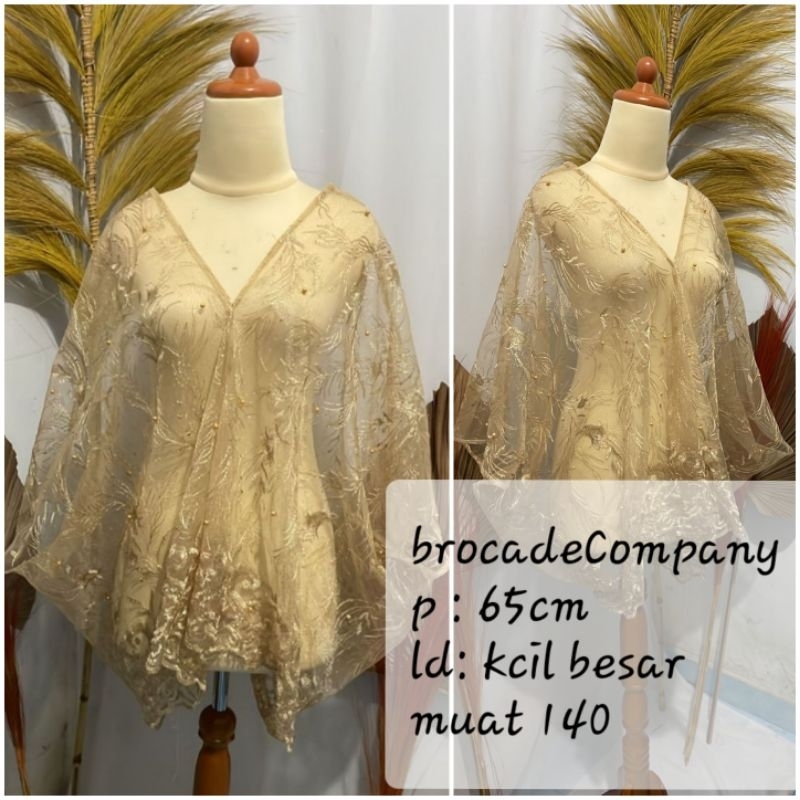 Jual OUTER V-neck NANI MUTIARA MOTIF LUXURY BIG SIZE | Shopee Indonesia