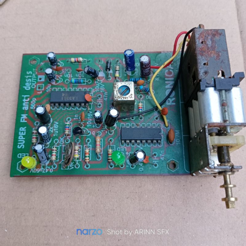 Jual Tuner Radio FM stereo bekas normal (pcb ronica) | Shopee Indonesia
