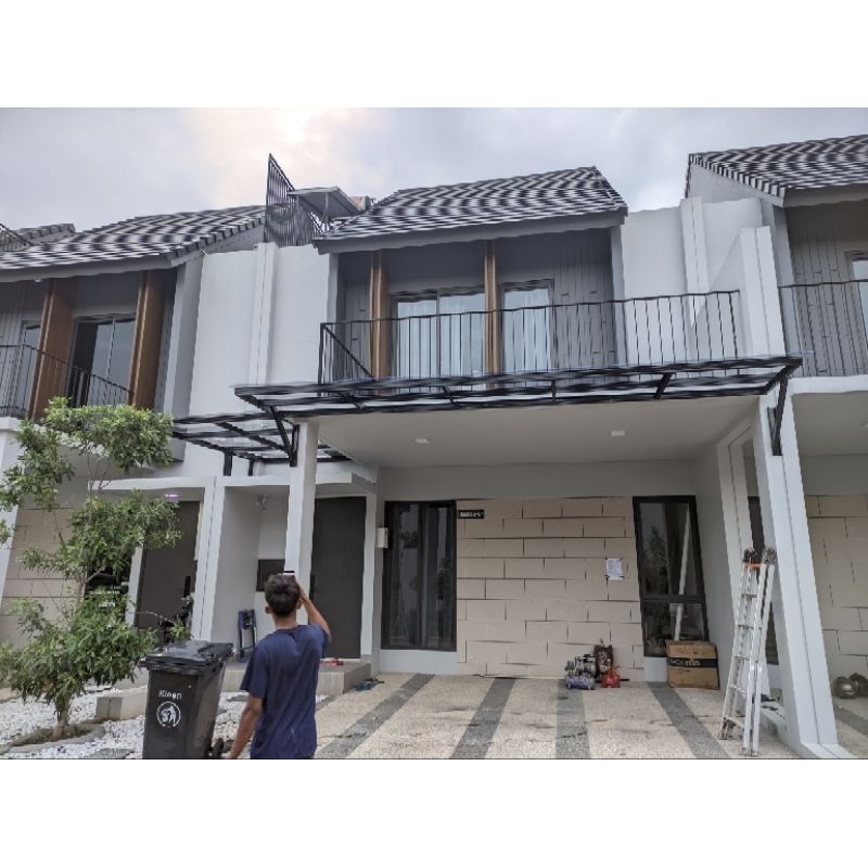 Jual Kanopi Baja Ringan - Pasang Kanopi Baja Ringan Atap Solarflat 1,2 ...