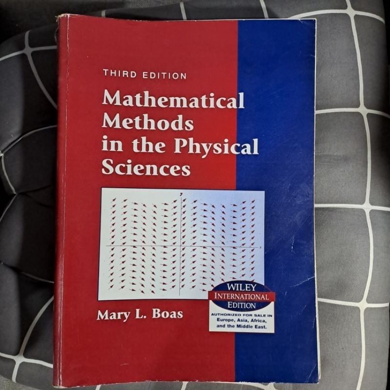 Jual Buku Mathematical Methods in the Physical Sciences, Mary L. Boas, 3ed. BUKU BEKAS PAKAI ...