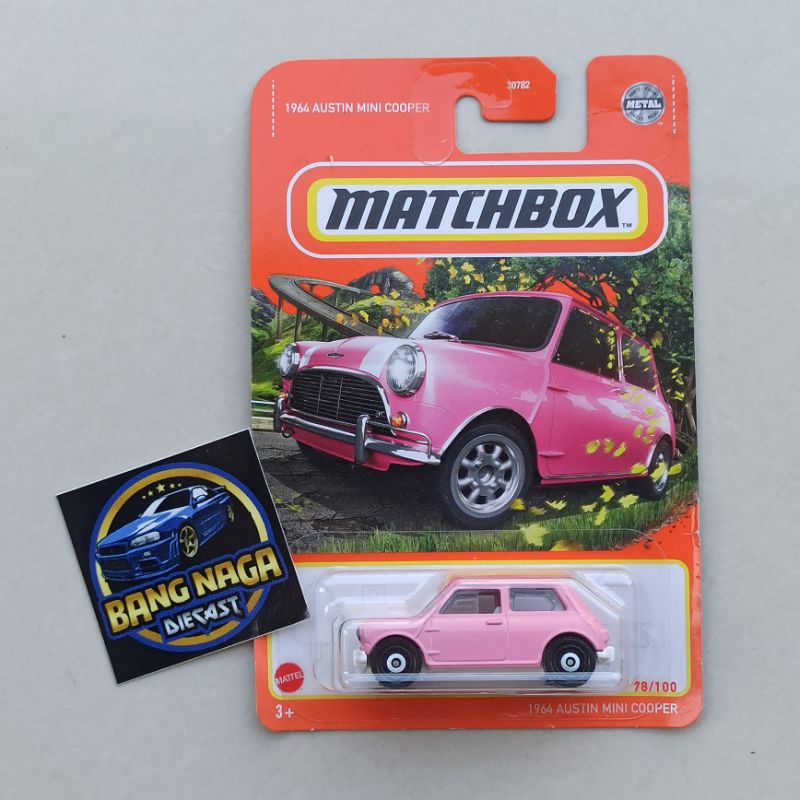 Jual matchbox austin mini cooper pink | Shopee Indonesia