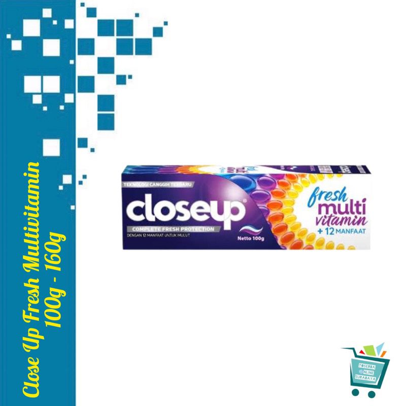 Jual Close Up Complete Fresh Protection Multivitamin 100g / 160g ...