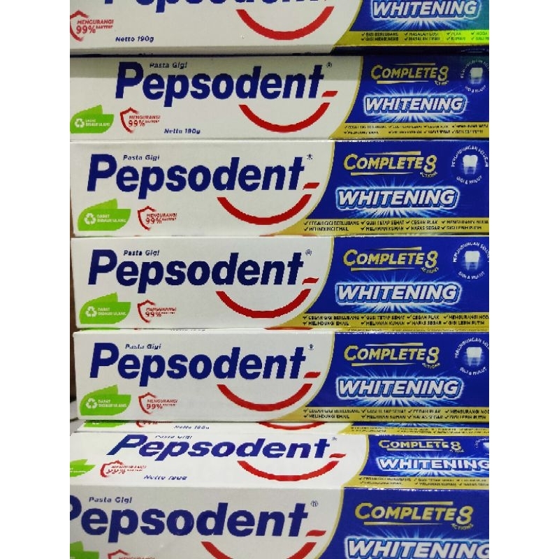 Jual Pepsodent whitening 190g | Shopee Indonesia