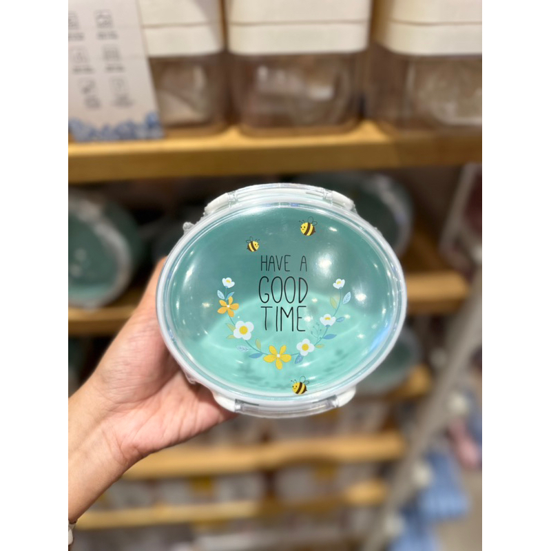 Jual BEE SERIES BENTO BOX MINISO TEPAK MAKAN 380 ml TEMPAT PENYIMPANAN ...