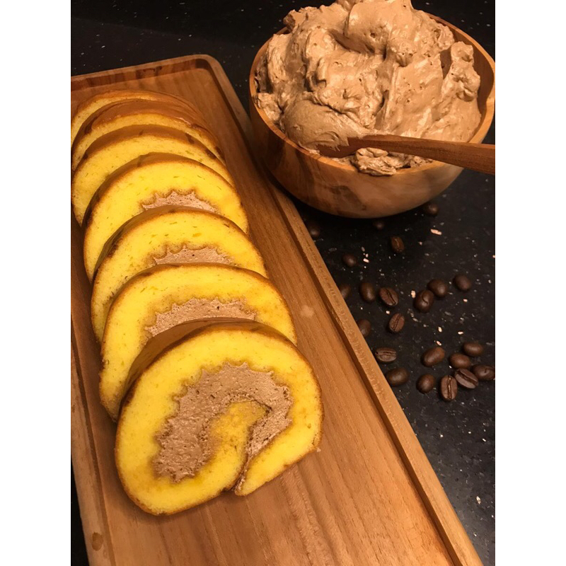 Jual Bolu Gulung Medan WhenCake Rasa Mocca (Panjang) | Shopee Indonesia