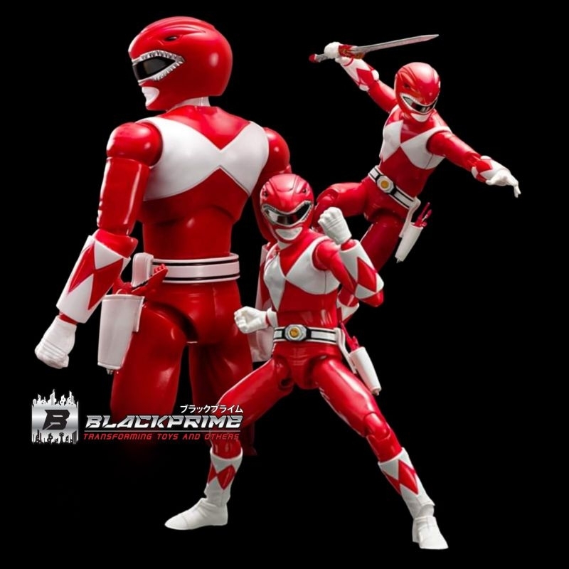 Jual Flame Toys Red Rangers MMPR furai model power rangers | Shopee ...