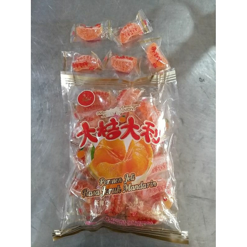 Jual PERMEN JELI RASA JERUK MANDARIN 504gram | Shopee Indonesia