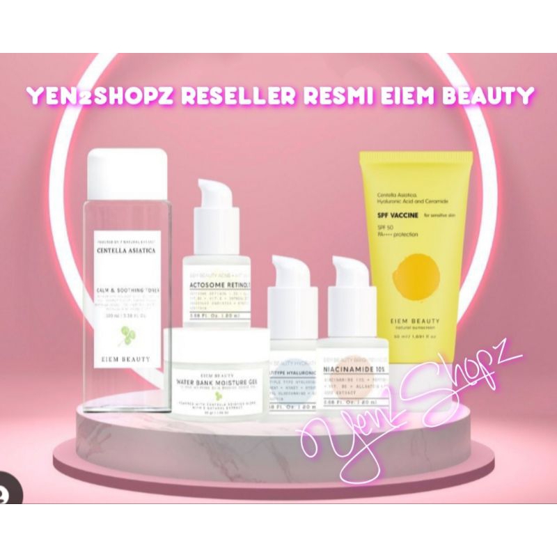 Jual EIEM BEAUTY WATER BANK MOISTURIZER GEL SPF 50 VACCINE SUNSCREEN ...