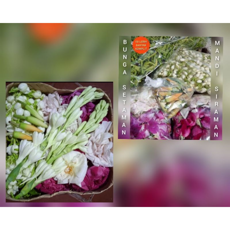 Jual Bunga Setaman Bunga Siraman Pengantin ,Tujuh bulanan dll , Kembang ...