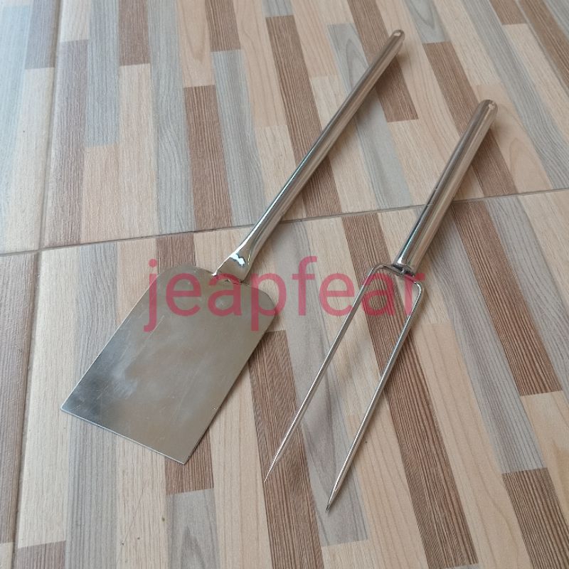Jual Spatula sotel Garpu Roti Bakar Daging | Shopee Indonesia