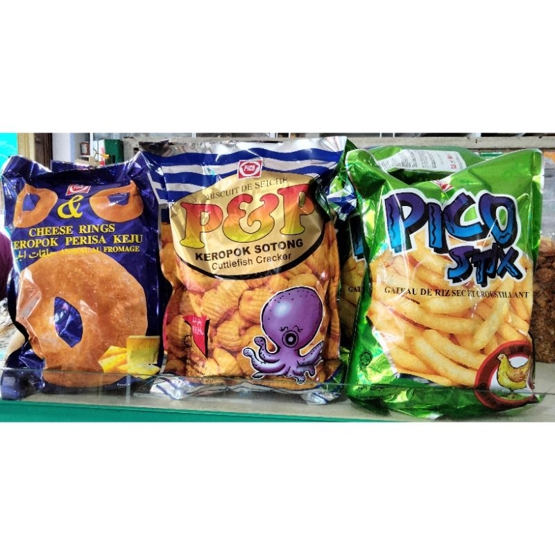 Jual Cheese Rings / Pico Stix Ayam / Snack Jadul / Snack Malaysia ...