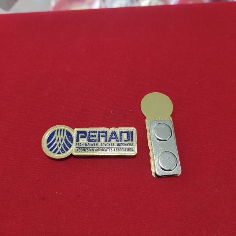 Jual pin peradi / emblem peradi / perhimpunan advokat indonesia | Shopee Indonesia