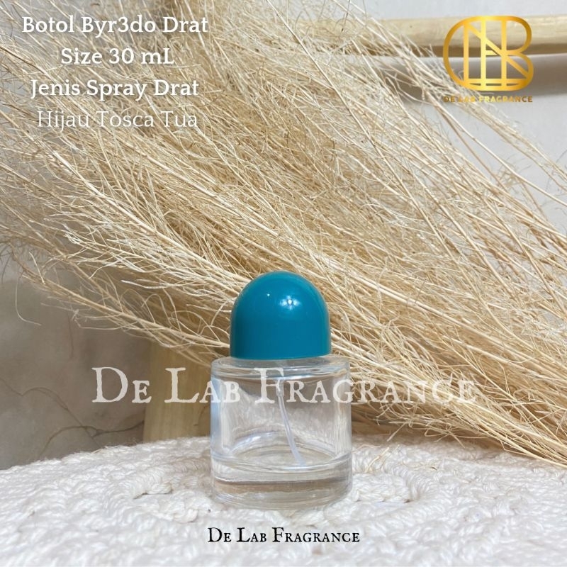Jual botol parfum byr3do 30 ml hijau drat/botol parfum isi ulang 30 ml ...
