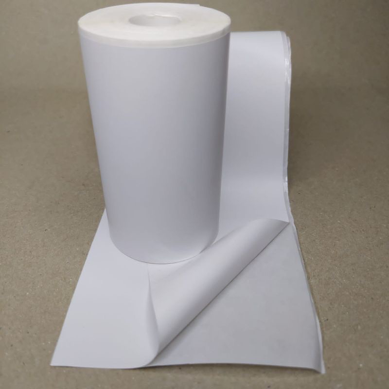 Jual Label Sticker Continuous 78 mm / 80 mm x 10 meter - PUTIH Ada Gap ...