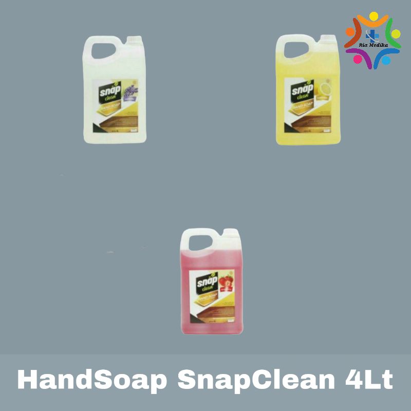 Jual SNAP CLEAN HAND SOAP SABUN CUCI TANGAN 4L Sabun Cuci Tangan ...