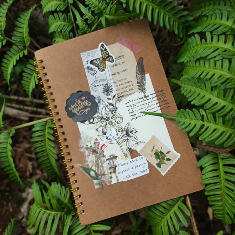 Jual TRAVELER NOTEBOOK / NOTEBOOK VINTAGE AESTHETIC / JOURNAL BOOK/BUKU ...