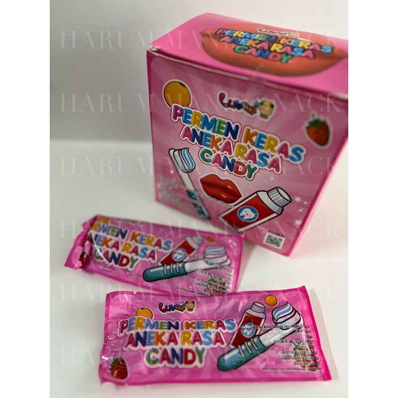 Jual Luvmi Permen Keras Aneka Rasa Odol Sikat Gigi isi 30pcs x 10gr ...