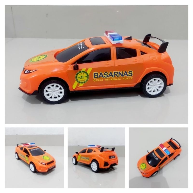Jual Mainan Mobil Basarnas Tarik Anak - Miniatur Mobilan Tim Sar ...