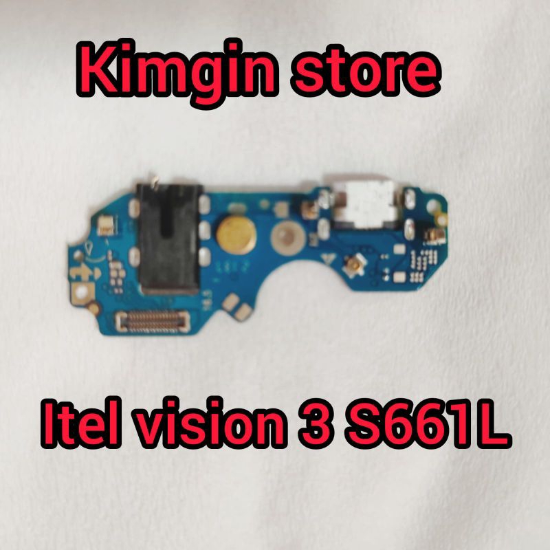 Jual konektor cas papan konektor cas mic itel vision 3 seri hp S661L ...