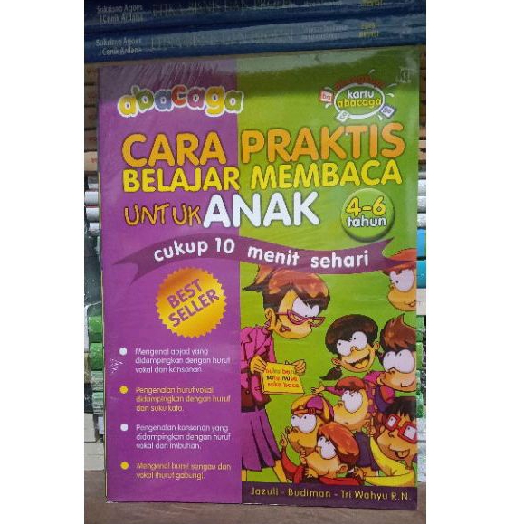 Jual Buku anak abacaga cara praktis belajar membaca untuk anak usia 4 ...
