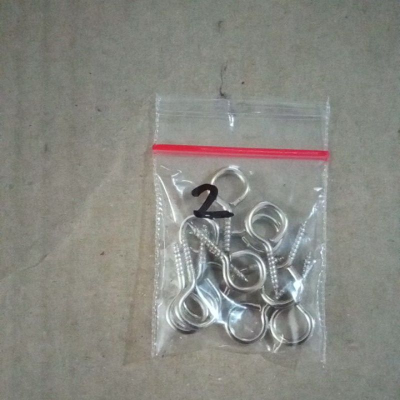 Jual 12 Pcs Sekrup Mata Tutup 2 4 6 8 10 12 / Sekrup Hak Tutup / Sekrup ...