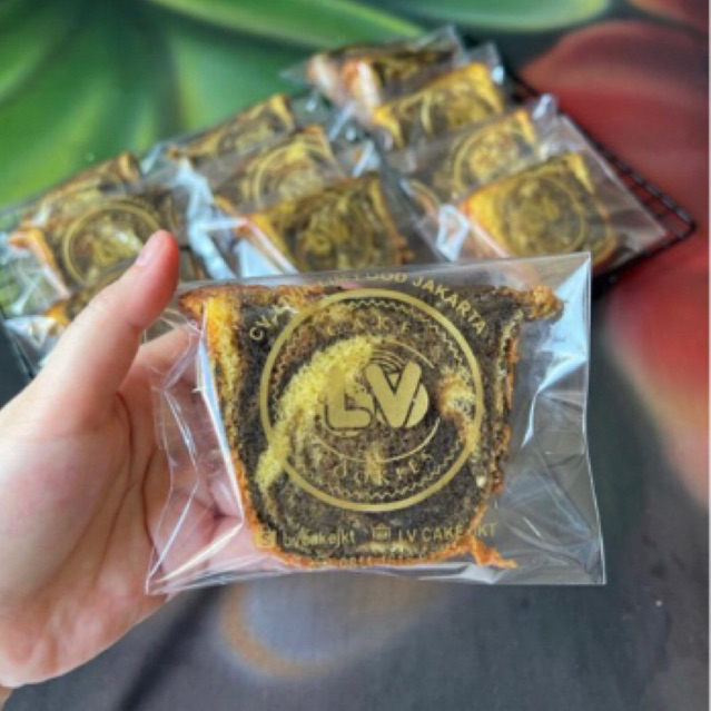 Jual bolu marmer cake slice /potongan isi 3pcs | Shopee Indonesia
