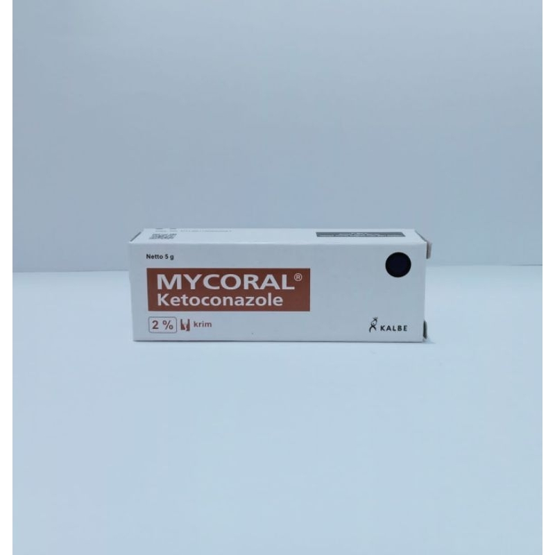 Jual MYCORAL Ketoconazole Cream 5gr - Salep Gatal Jamur | Shopee Indonesia
