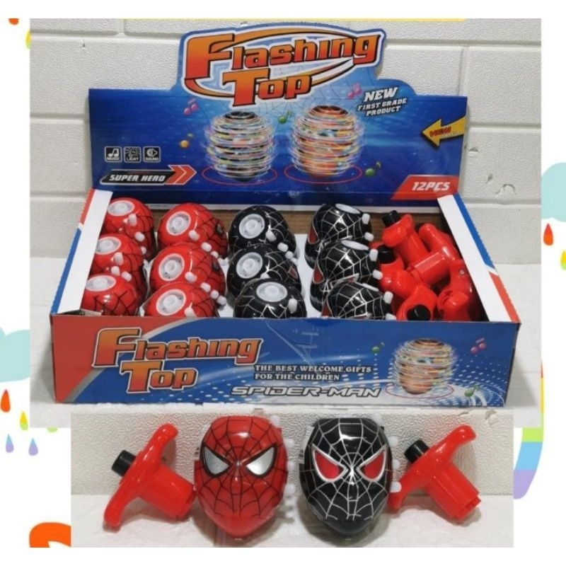 Jual HM - mainan gasing karakter lampu dan musik | Shopee Indonesia
