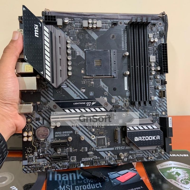 Jual MSI B550M Bazooka Grnsi 2024 B550 AM4 Ryzen no B550i X570 X470 B450 | Shopee Indonesia