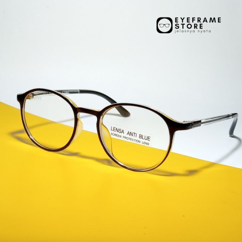 Jual frame & lensa kacamata pria wanita lensa antiradiasi custom minus ...