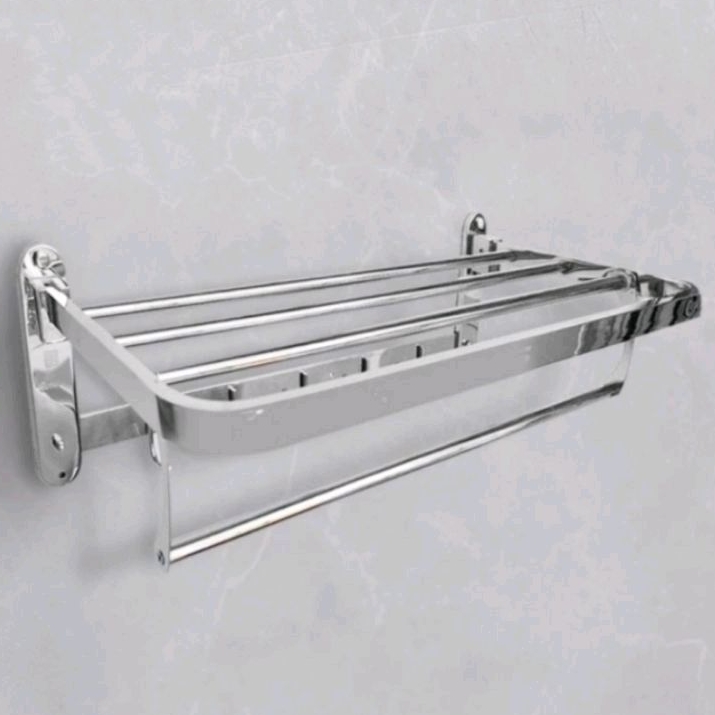 Jual RAK HANDUK DINDING LIPAT STAINLESS SUS 304. JEMURAN HANDUK ...