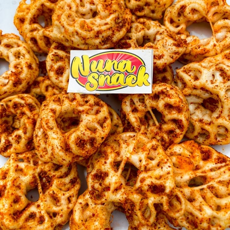 Jual SEBLAK RAFAEL 100 GRAM // kerupuk mawar pedas // seblak mawar ...