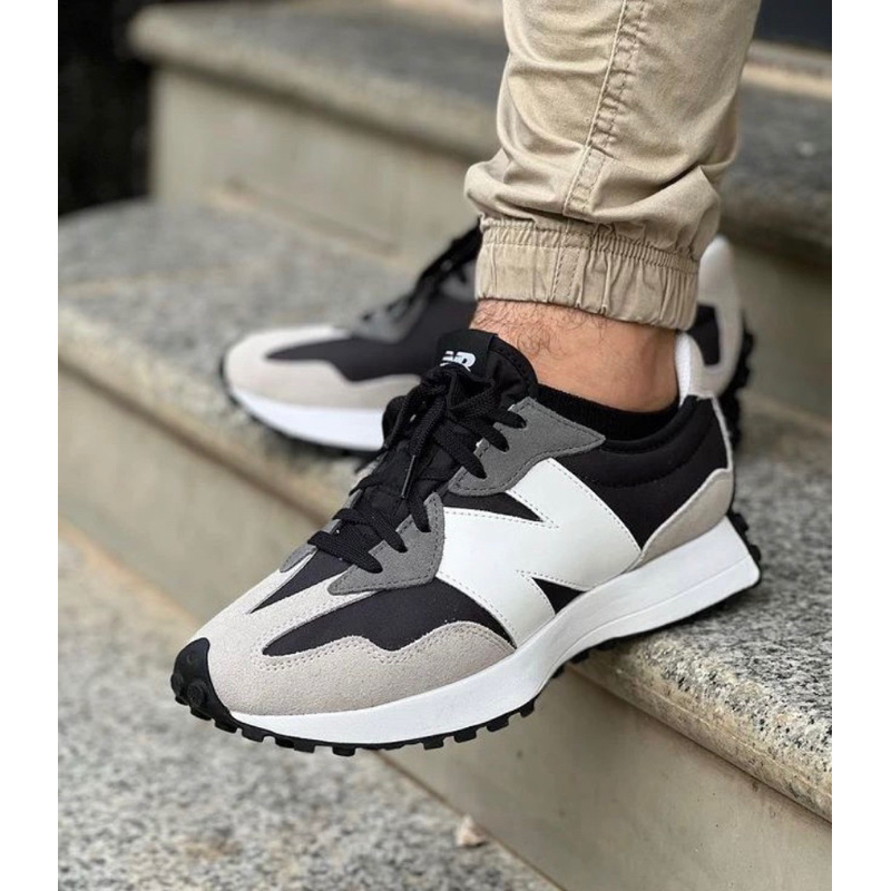 Jual SEPATU NB 327 BLACK WHITE | Shopee Indonesia