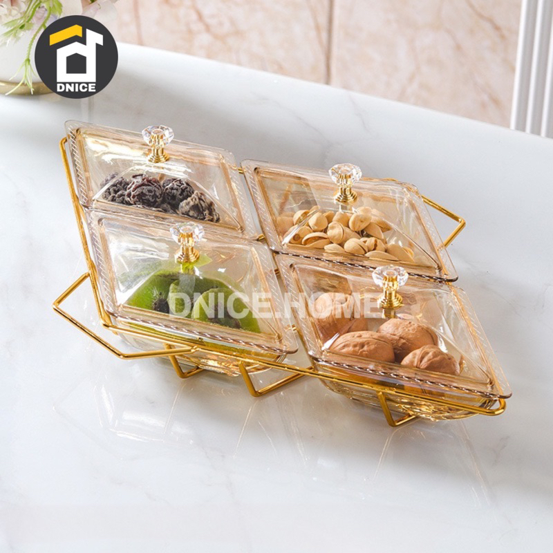 Jual Amber Snack Tray / Fruit Tray / Tempat Saji Snack Cemilan Pajangan ...