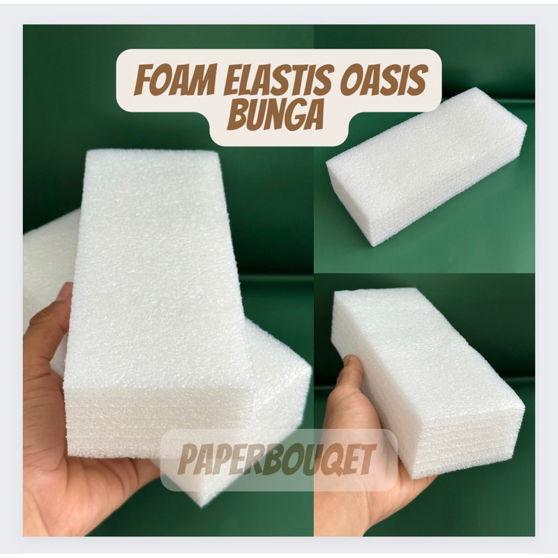 Jual Foam Busa bunga / Oasis busa bunga kering / Oasis buket | Shopee ...