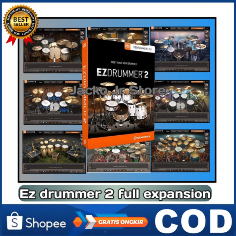 Jual Toontrack Ez Drummer 2 + expansion | Shopee Indonesia