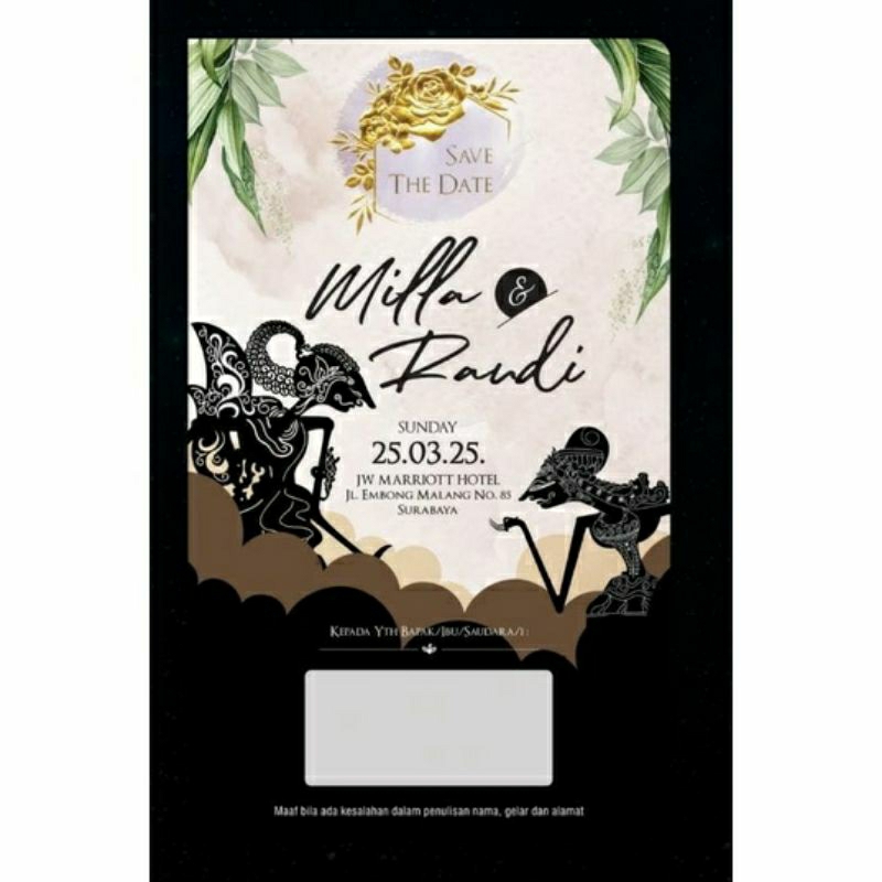 Jual undangan motif foil cantik dan murah | Shopee Indonesia