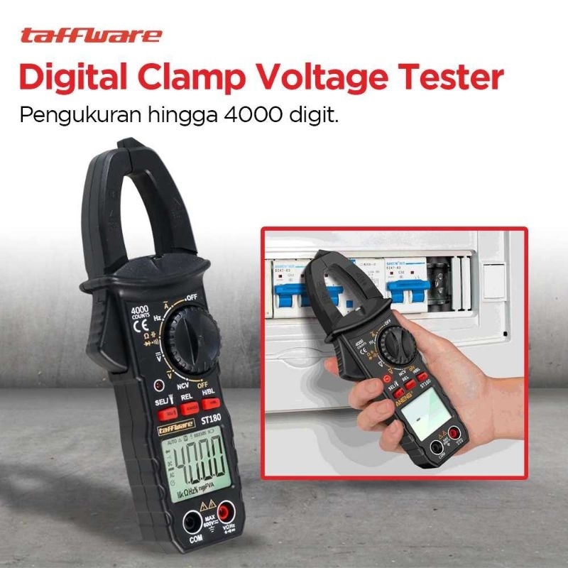 Jual ANENG - taffware ST180 tang ampere digital tang ampere multimeter ...