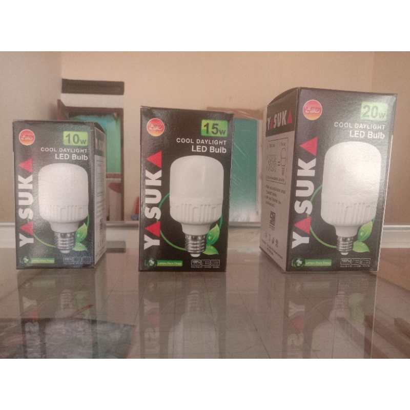 Jual LAMPU LED YASUKA 10W/15W/20W | Shopee Indonesia