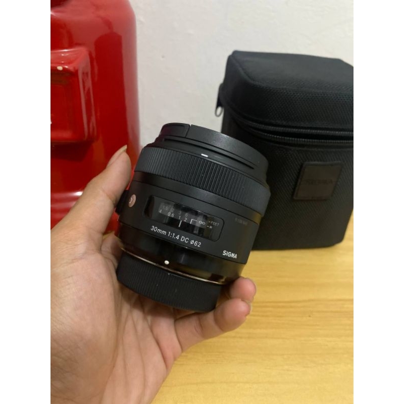 Jual Lensa sigma 30 mm f1.4 art dc for nikon / canon ef | Shopee Indonesia